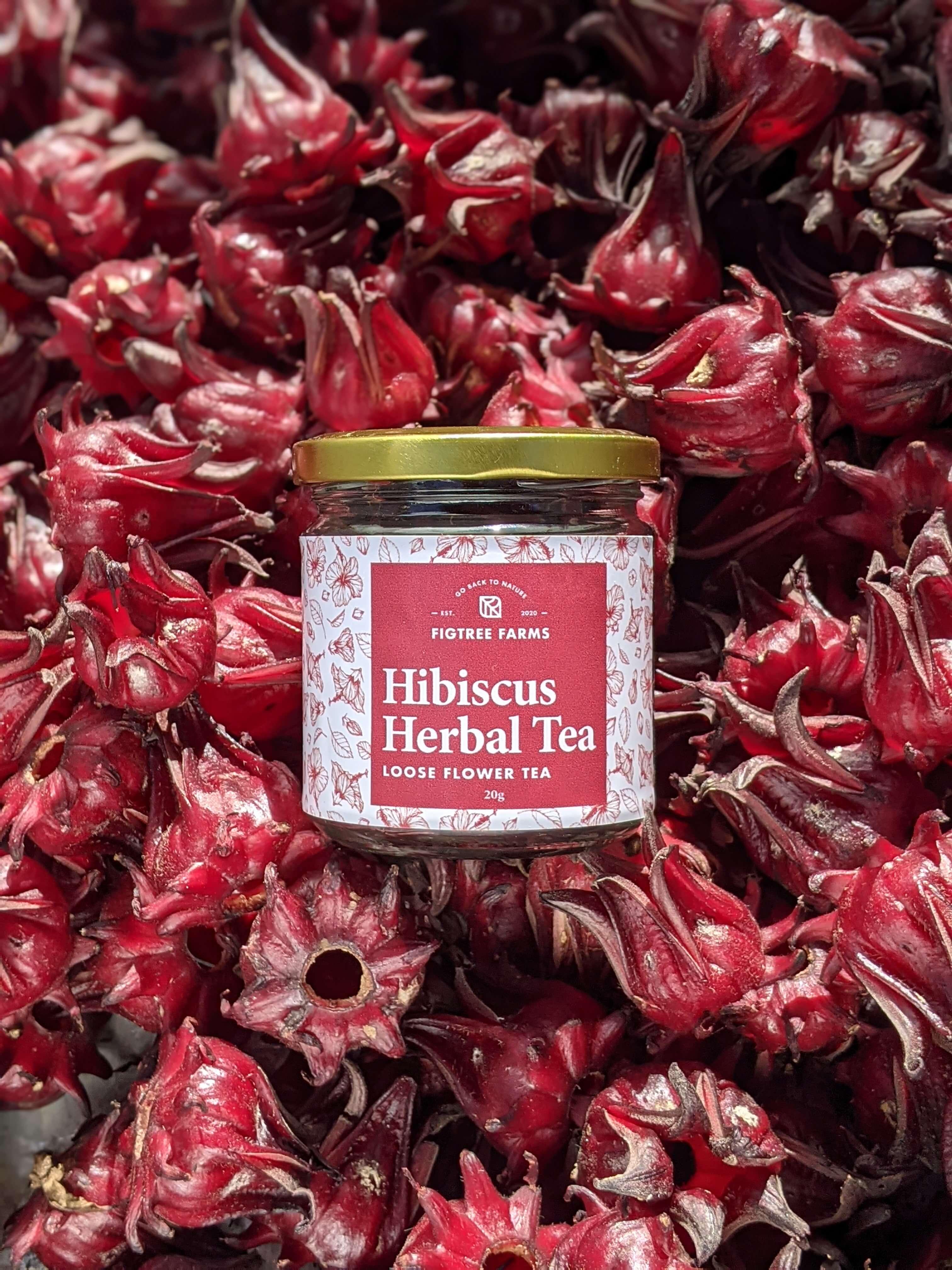 Hibiscus Herbal Loose Leaf Tea – Simula PH