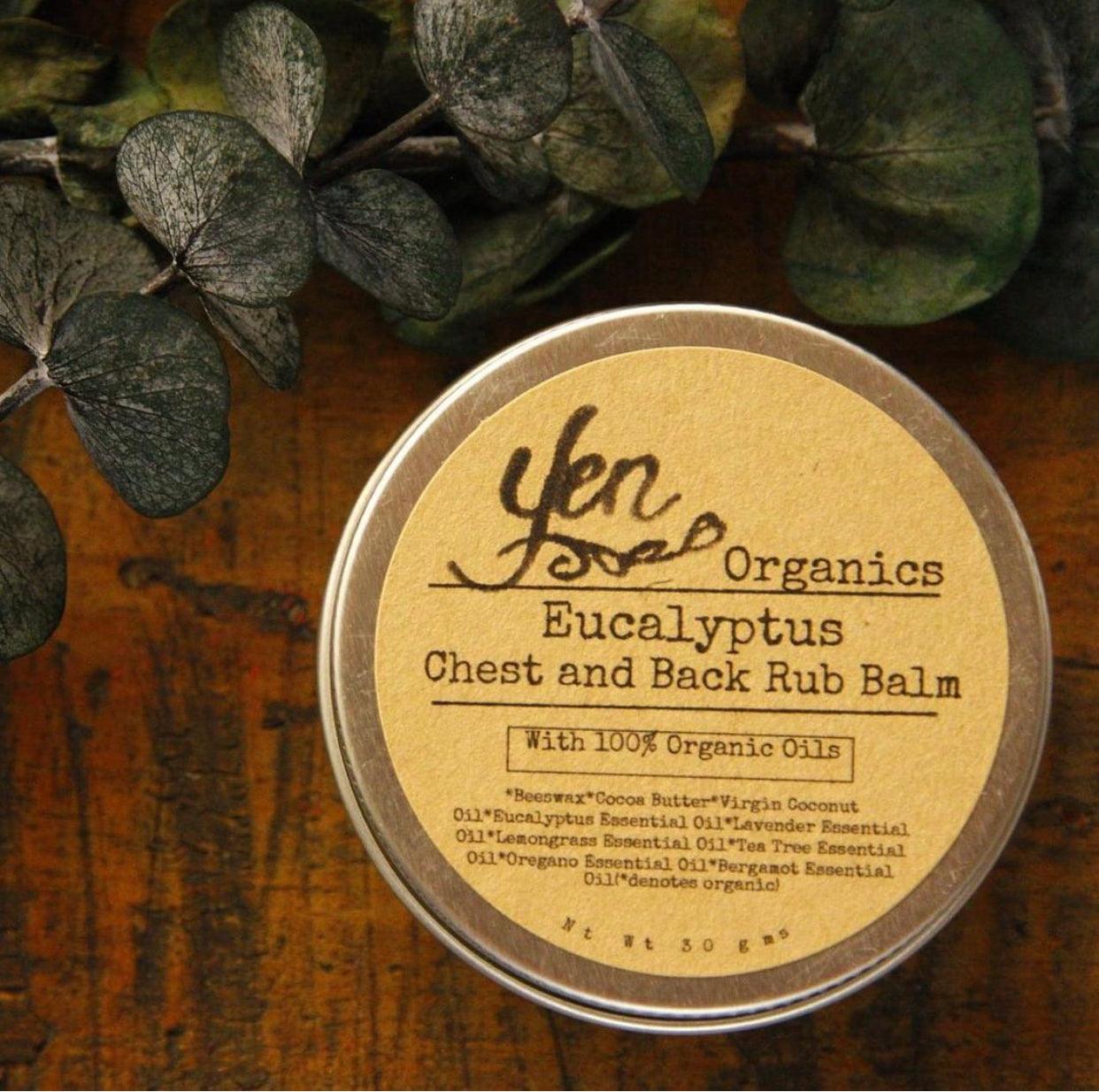 Eucalyptus Chest and Back Rub Balm | Simula PH